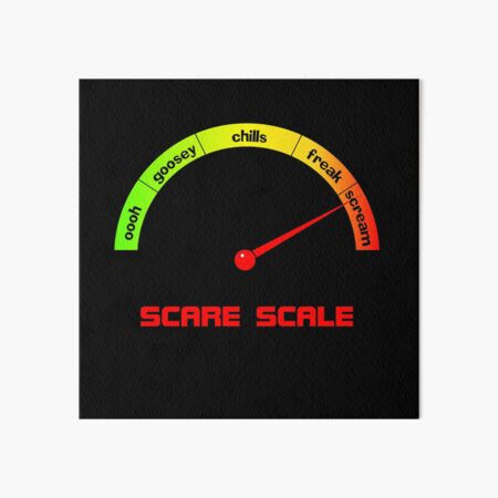 "Ghost Hunting Paranormal Investigations EMF Scare Scale" Art Board ...