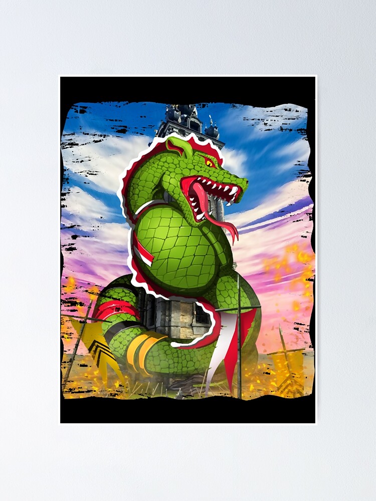 "Dragon Doudou Mons" Poster by Birthwrig | Redbubble