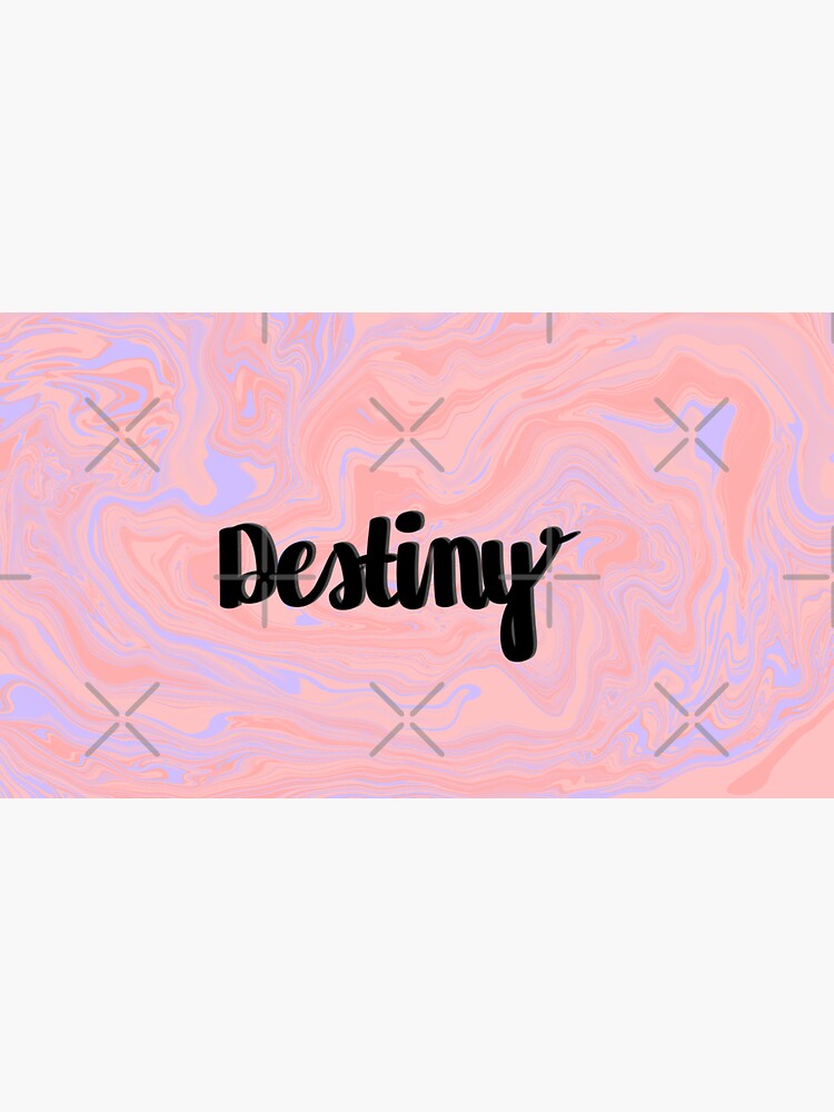 "Destiny pink and purple marble " Sticker for Sale by ArtbyAnkitha ...