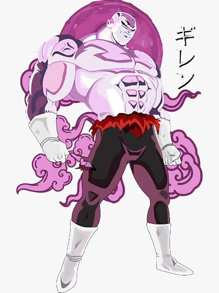 "Jiren Pink - Dragon Ball " Sticker for Sale by Lunford02 | Redbubble