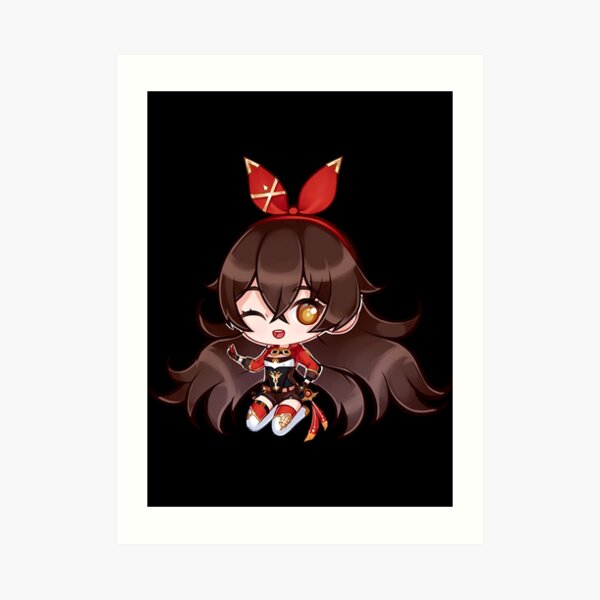 "Amber chibi " Art Print for Sale by TOgxQ0WEL | Redbubble