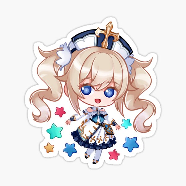 "Barbara chibi " Sticker for Sale by TOgxQ0WEL | Redbubble
