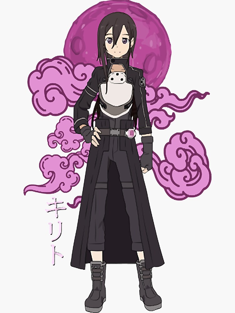 "Kirito Female - Sword Art Online " Sticker for Sale by Lunford02 ...