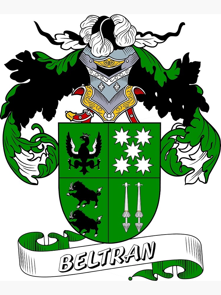 "Beltran" Art Print for Sale by HaroldHeraldry | Redbubble