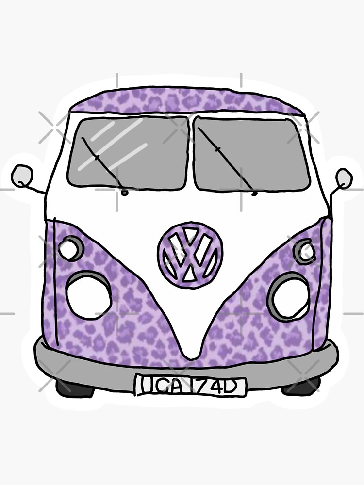 "v&w van y2k" Sticker for Sale by peachy-stickerz | Redbubble