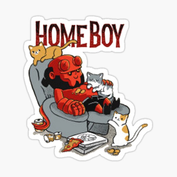 "Homeboy" Sticker by respatisaiko | Redbubble