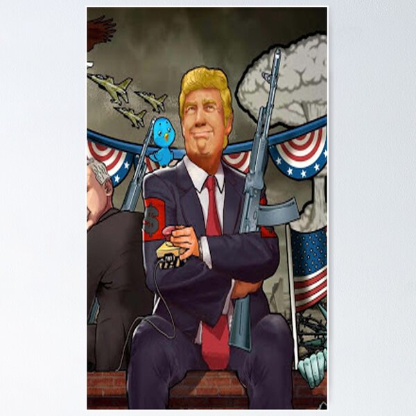 "powerfull of Trump" Poster for Sale by PhyllisVaught | Redbubble