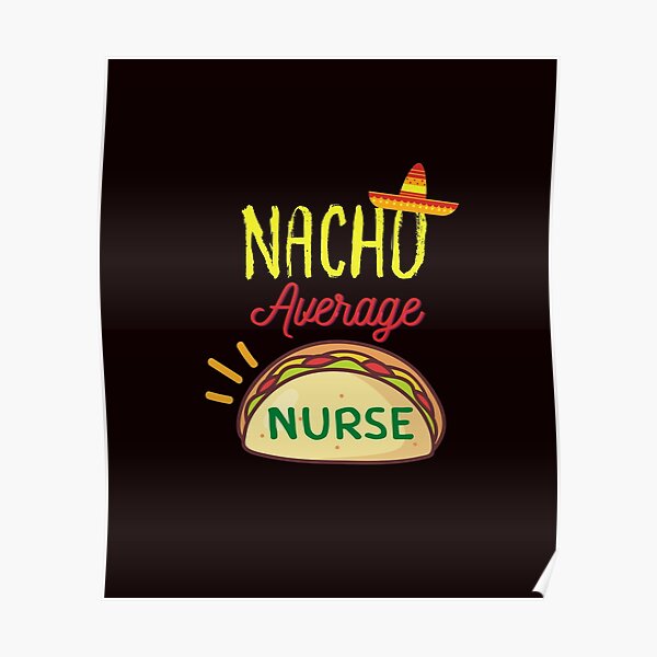 "Nacho Average Nurse, Nacho Average Nurse Shirt,Nurse Taco Shirt ,Cute ...