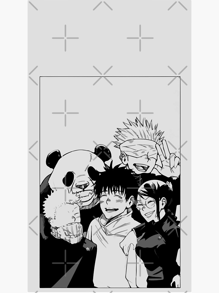 "maki zenin / toge inumaki / itadori yuji /gojo satoru /panda senpai ...