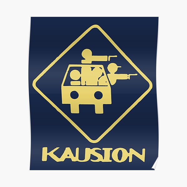 "Kausion Logo" Poster by AfrocentricTees | Redbubble