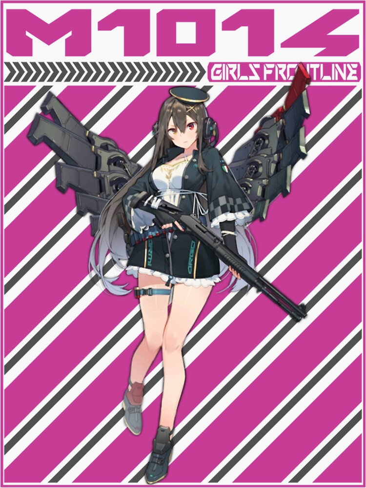 "GIRLS FRONTLINE M1014" Sticker for Sale by Dietererger | Redbubble