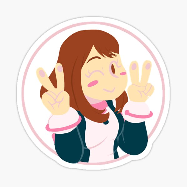 "Uravity - Boku No Hero Academia " Sticker for Sale by RajanOsiah ...