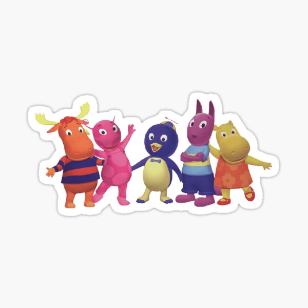 "backyardigans" Sticker for Sale by tyighan | Redbubble