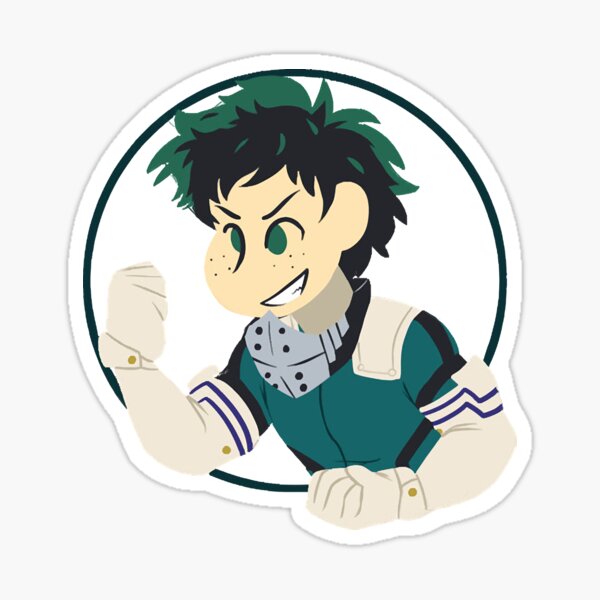 "Deku - Boku No Hero Academia " Sticker by RajanOsiah | Redbubble