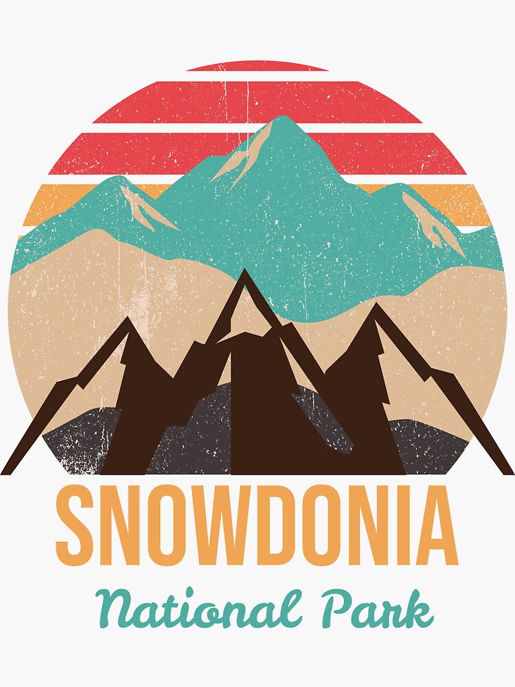 "Snowdonia national park" Sticker for Sale by hayleycs | Redbubble