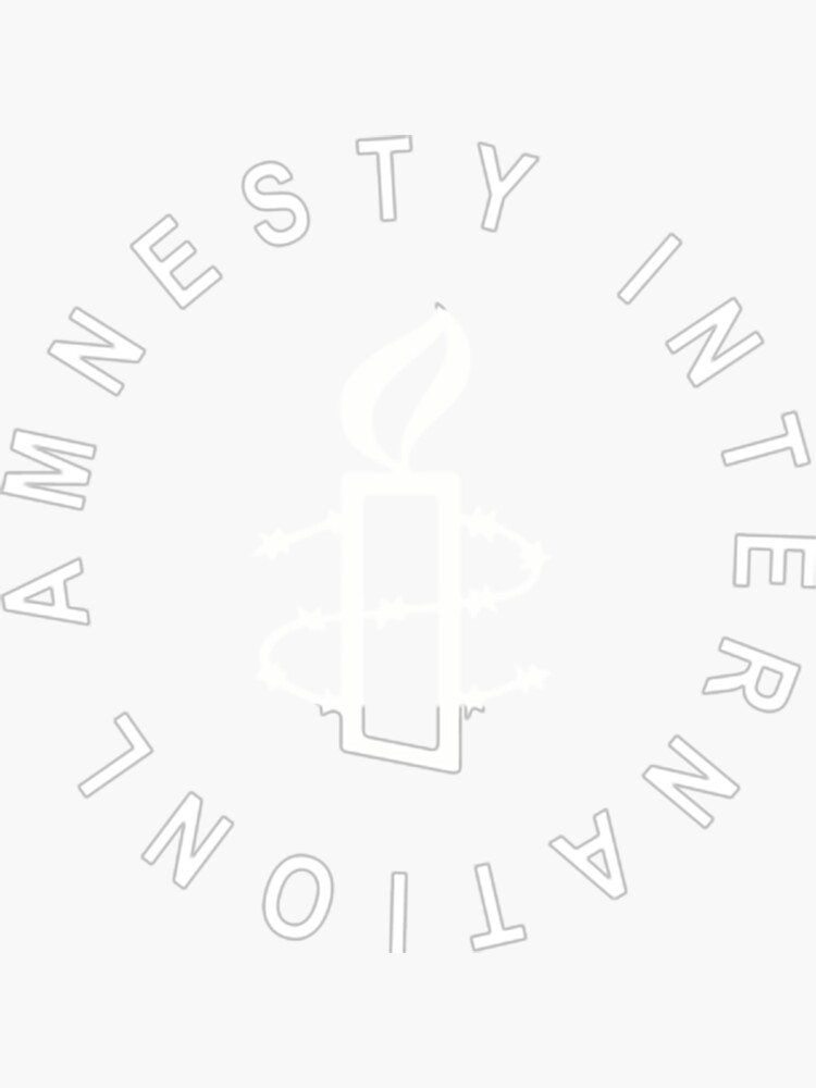 "Design Amnesty International Logo " Sticker for Sale by CSHomeandMore ...