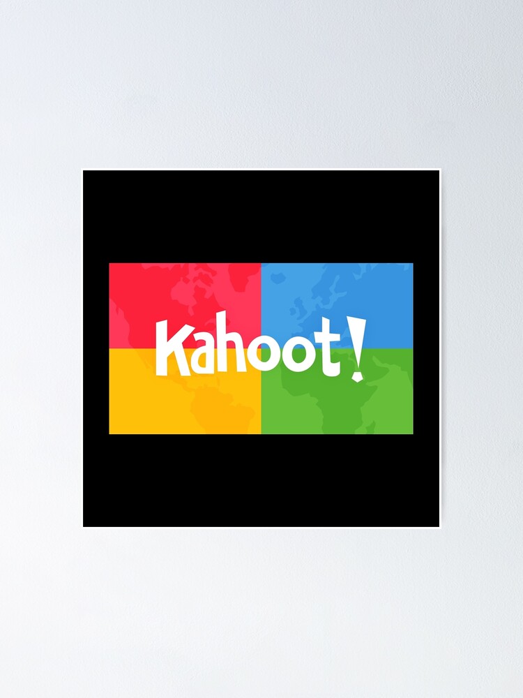 "kahoot" Poster by tyighan | Redbubble