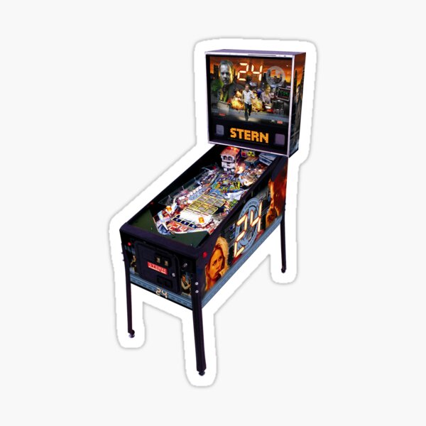 "Pinball" Sticker for Sale by Ares286 | Redbubble