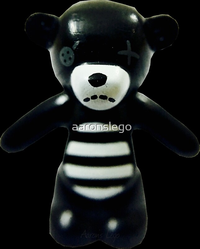 "Goth Teddy Bear!" by aaronslego | Redbubble