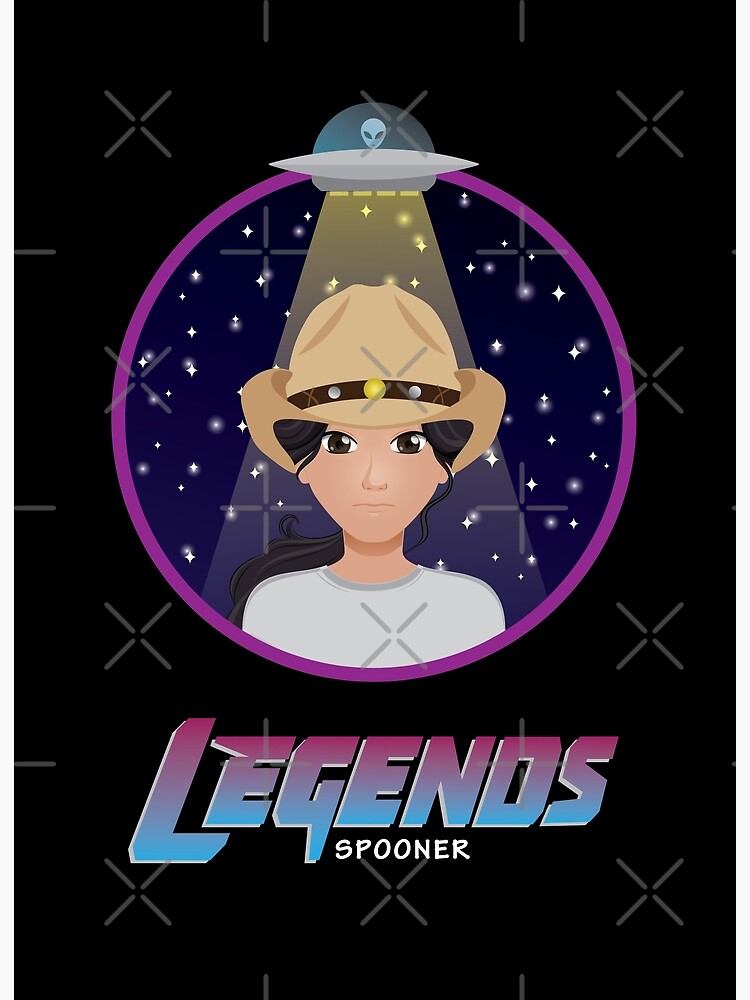 "Legends - Spooner" Poster by CatsBag | Redbubble