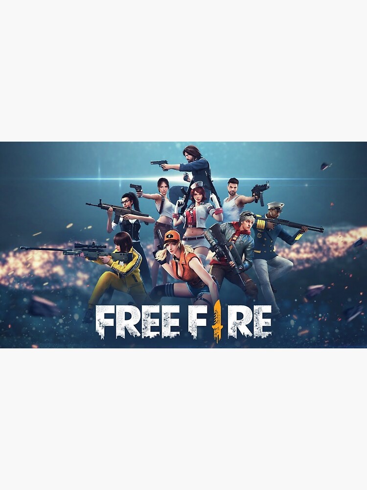 "Free Fire " Sticker for Sale by Dolly-volly | Redbubble