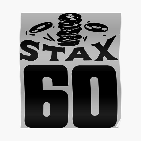 "Stax Music" Poster for Sale by cegukan | Redbubble
