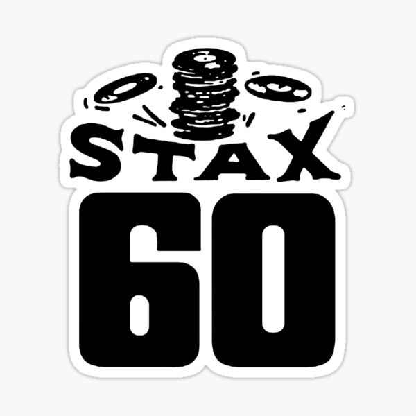 "Stax Music" Sticker for Sale by cegukan | Redbubble