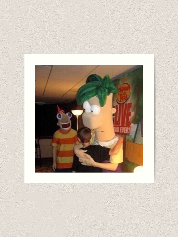 "Phineas and Ferb Cursed" Art Print for Sale by Lookaz | Redbubble