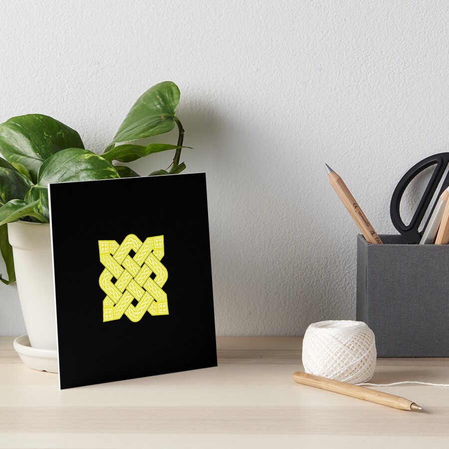 "Croatian Pleter Design Hrvatski Pleter HR Hrvatska VARIANT" Art Board ...