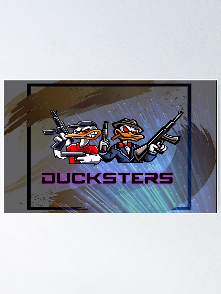 "Ducksters" Poster for Sale by lsilenis | Redbubble