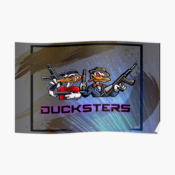 "Ducksters" Poster for Sale by lsilenis | Redbubble