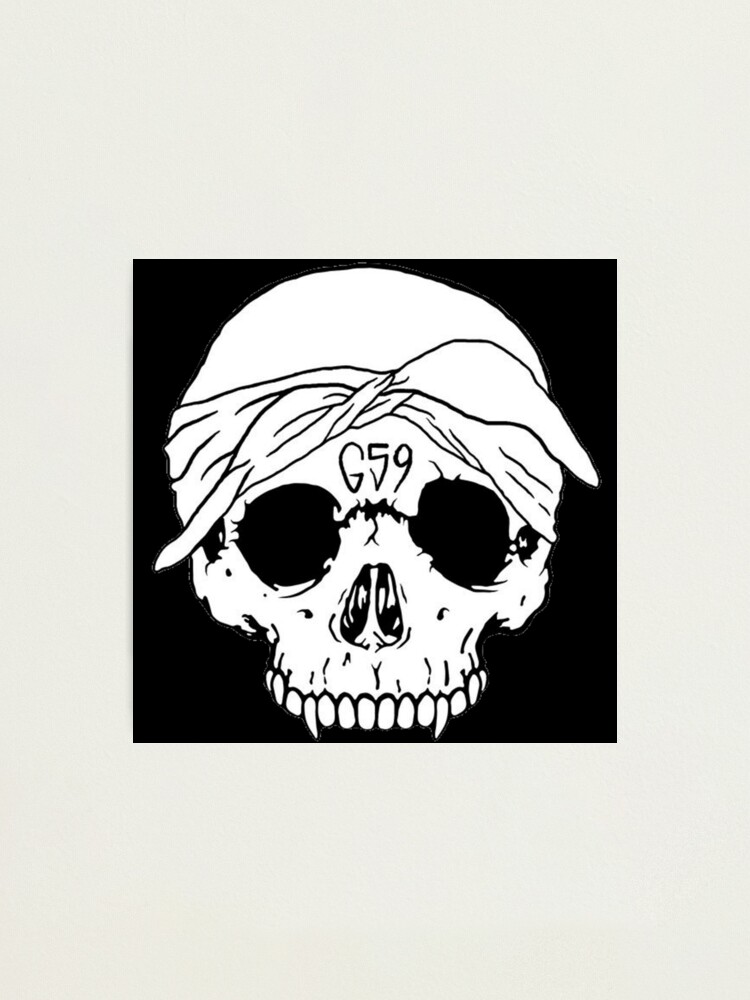 "Suicideboys G59 records skull original design pattern in black ...
