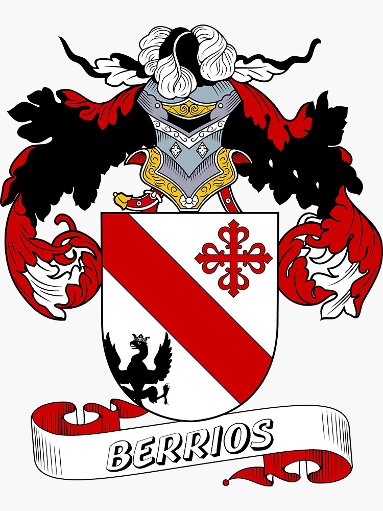 "Berrios" Sticker for Sale by HaroldHeraldry | Redbubble