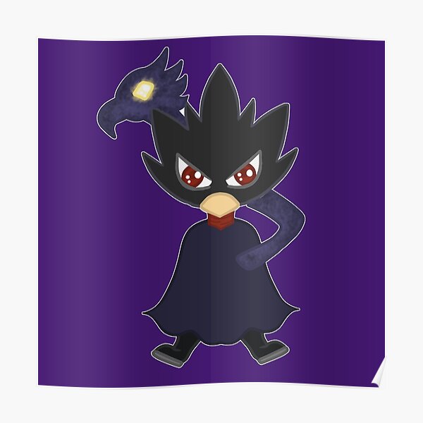 "Fumikage Tokoyami Chibi" Poster for Sale by Laurakeet101 | Redbubble