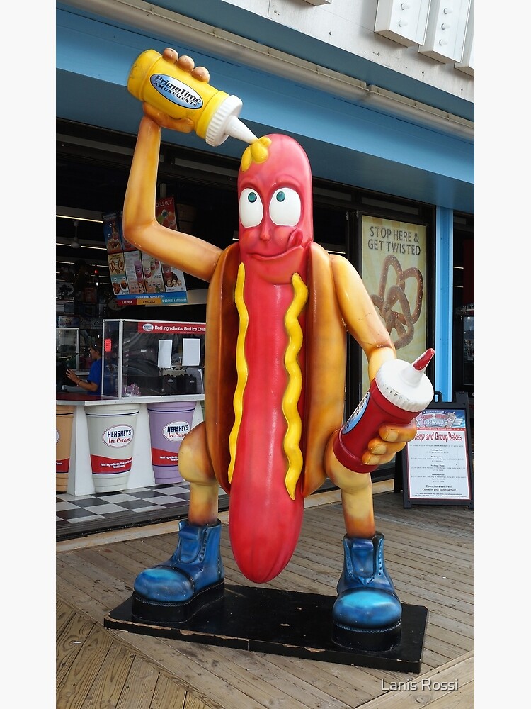 "Hot Dog Man" Poster for Sale by lanrophot | Redbubble