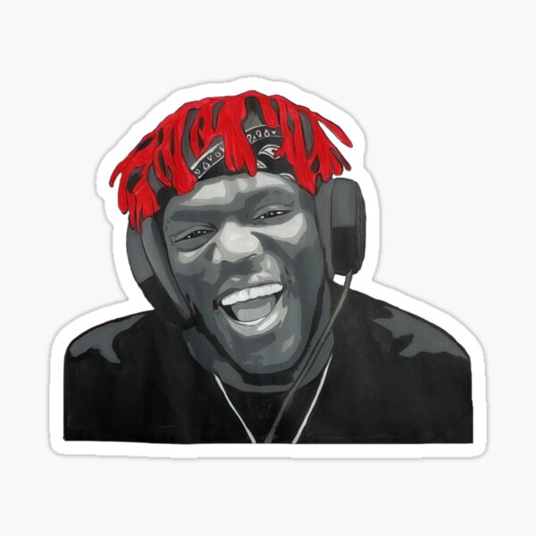 "KSI laughing " Sticker for Sale by miinche | Redbubble