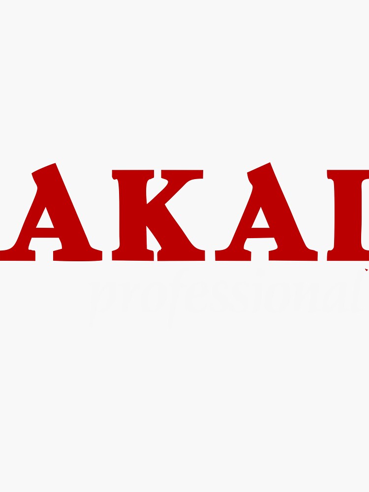 "Awesome AKAI Logo" Sticker for Sale by tyasnumu | Redbubble