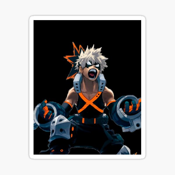 "Katsuki Bakugou - no Hero Academia| Perfect Gift" Sticker for Sale by ...