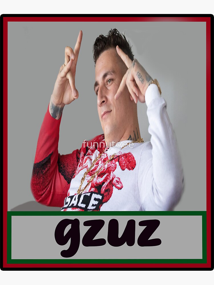 "gzuz hand signs german rap" Sticker for Sale by funnyteee | Redbubble