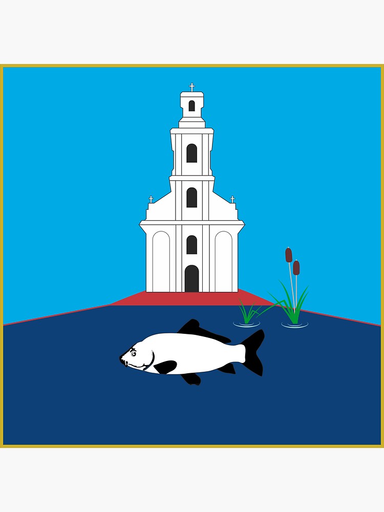 "Flag of Becmen" Sticker for Sale by bojankoturovic | Redbubble