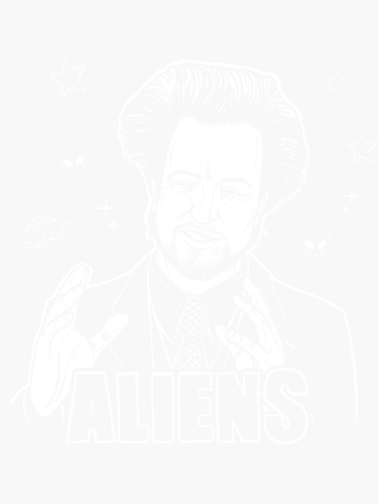 "The Aliens Guy (Giorgio Tsoukalos) T-Shirt" Sticker for Sale by ...
