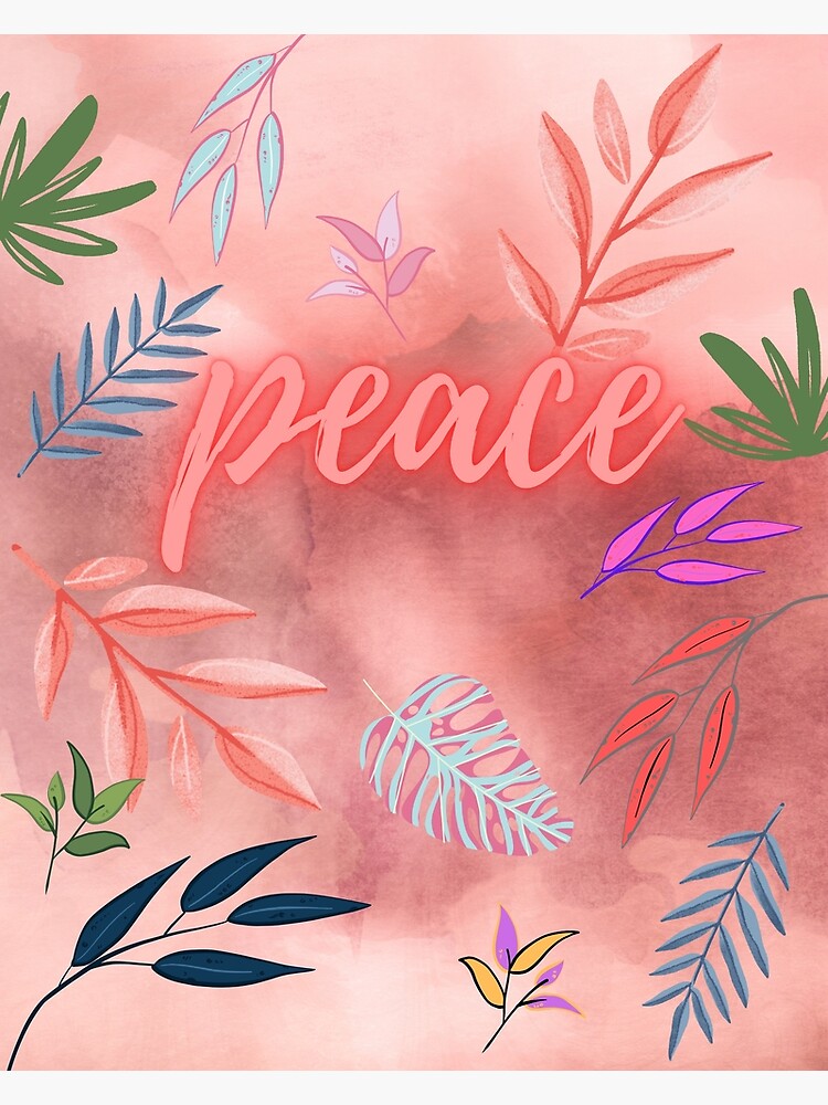 "PEACE AESTHETIC COOL DESIGN" Poster by Fashionvaille | Redbubble