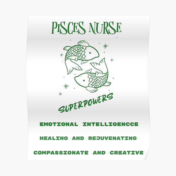 "Pisces Fish Star Sign For Nurses Describing Lovely Personality Of ...