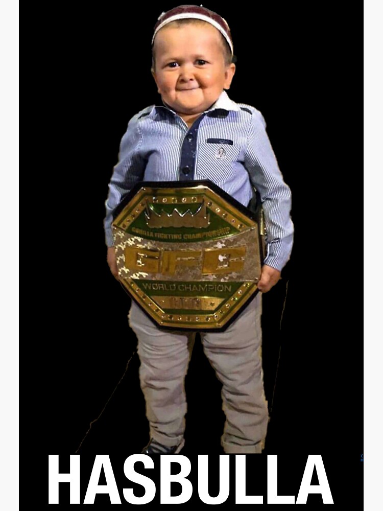 "Hasbulla" Sticker for Sale by brusslesprouts | Redbubble