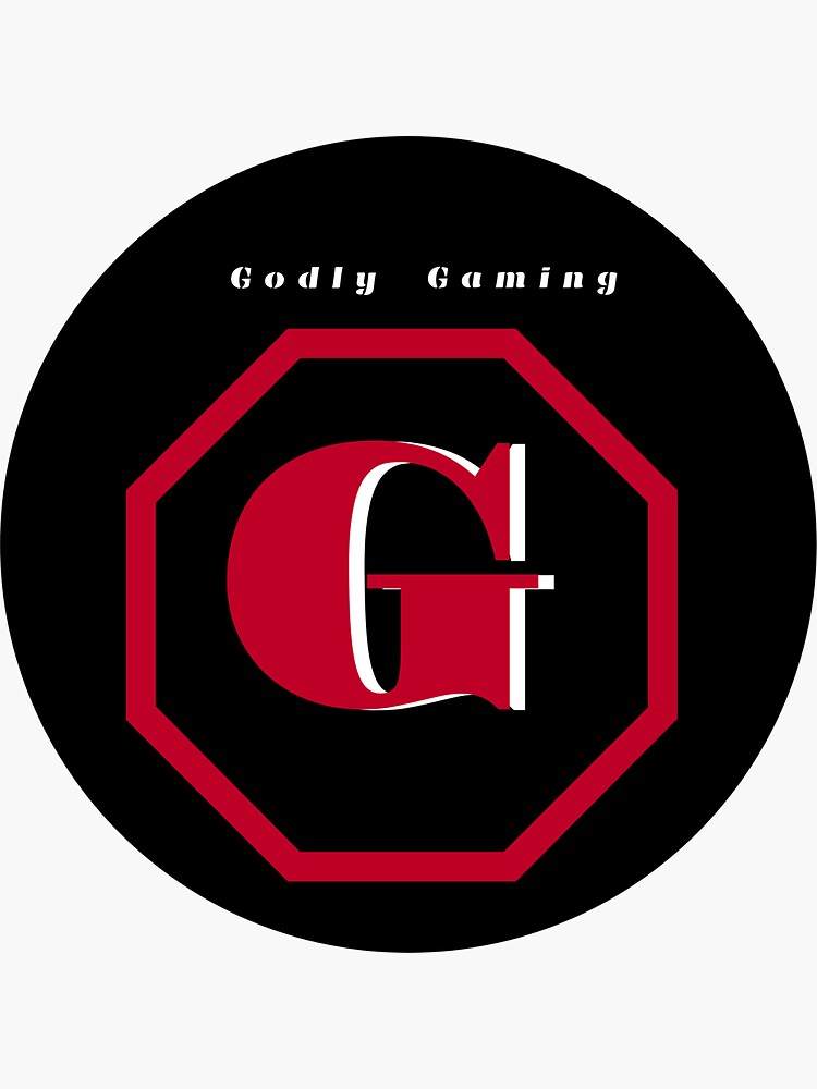 "Godly Gaming" Sticker for Sale by Godly-Gaming | Redbubble