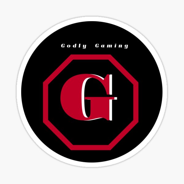 "Godly Gaming" Sticker for Sale by Godly-Gaming | Redbubble