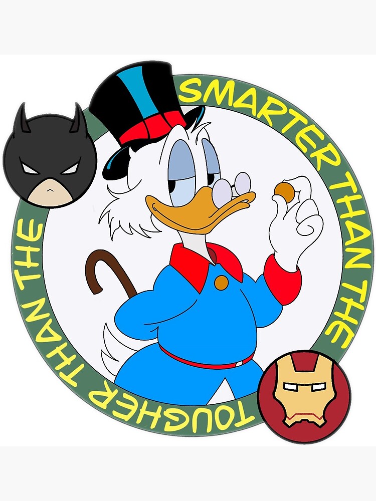 "Cartoon Network, Duck Tales, Uncle Scrooge" Art Print for Sale by ...