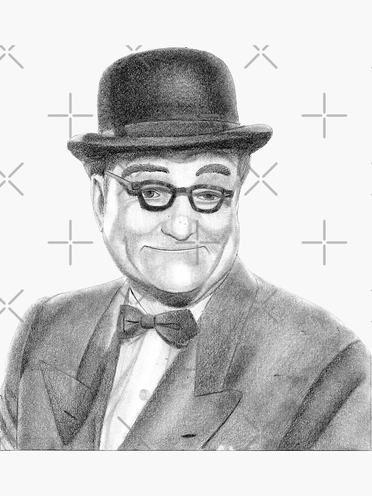 "George Appleby" Sticker by watsonillustrations | Redbubble