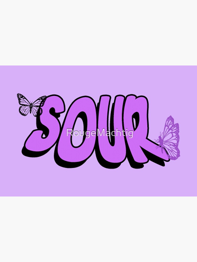 "Sour Prom - SOUR logo" Poster for Sale by RougeMachtig | Redbubble