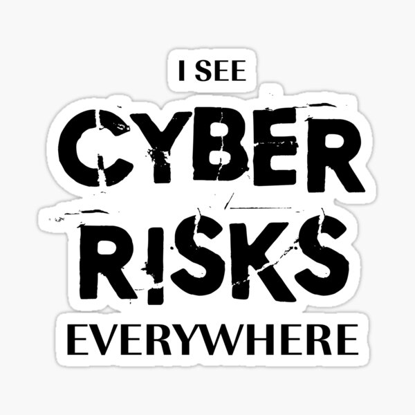 "CyberSecurity Risk Classic T-Shirt" Sticker for Sale by SeraDesigns ...